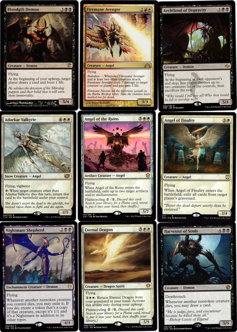 Triple Threat-100 Card Commander Deck-mtg-mythic-rare-magic - Etsy