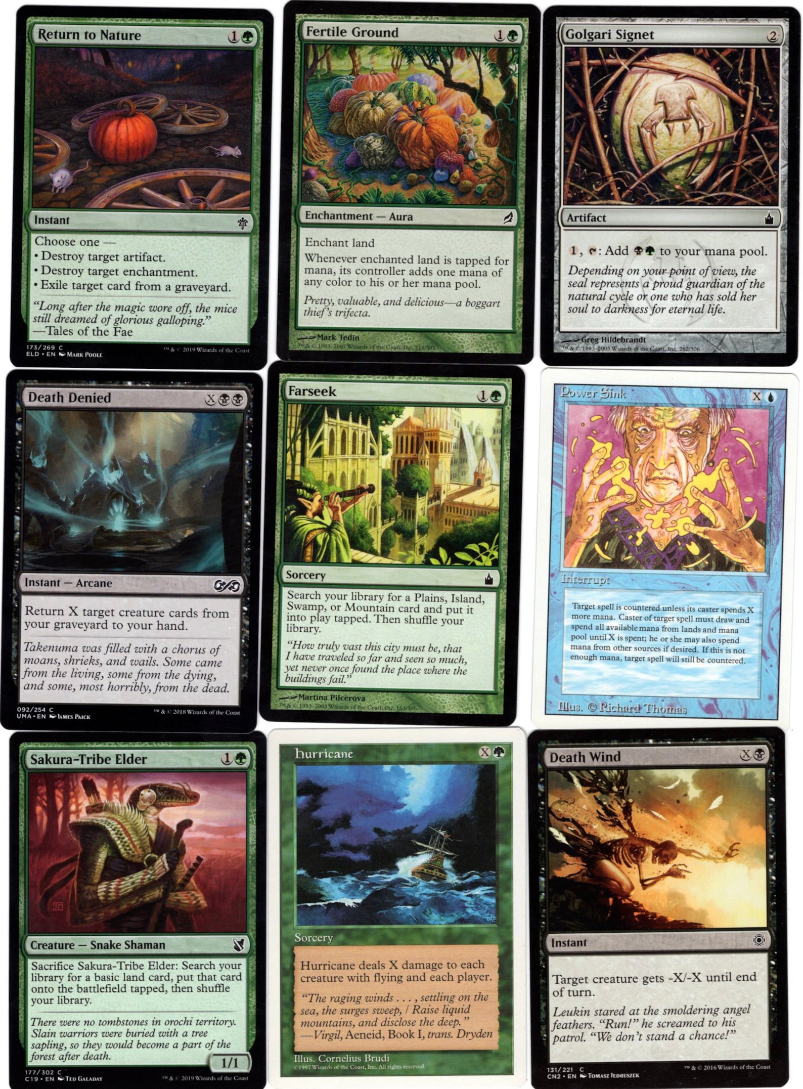 Hydra Edh/commander Deck-100 Cards-mtg-magic the Gathering-rares ...