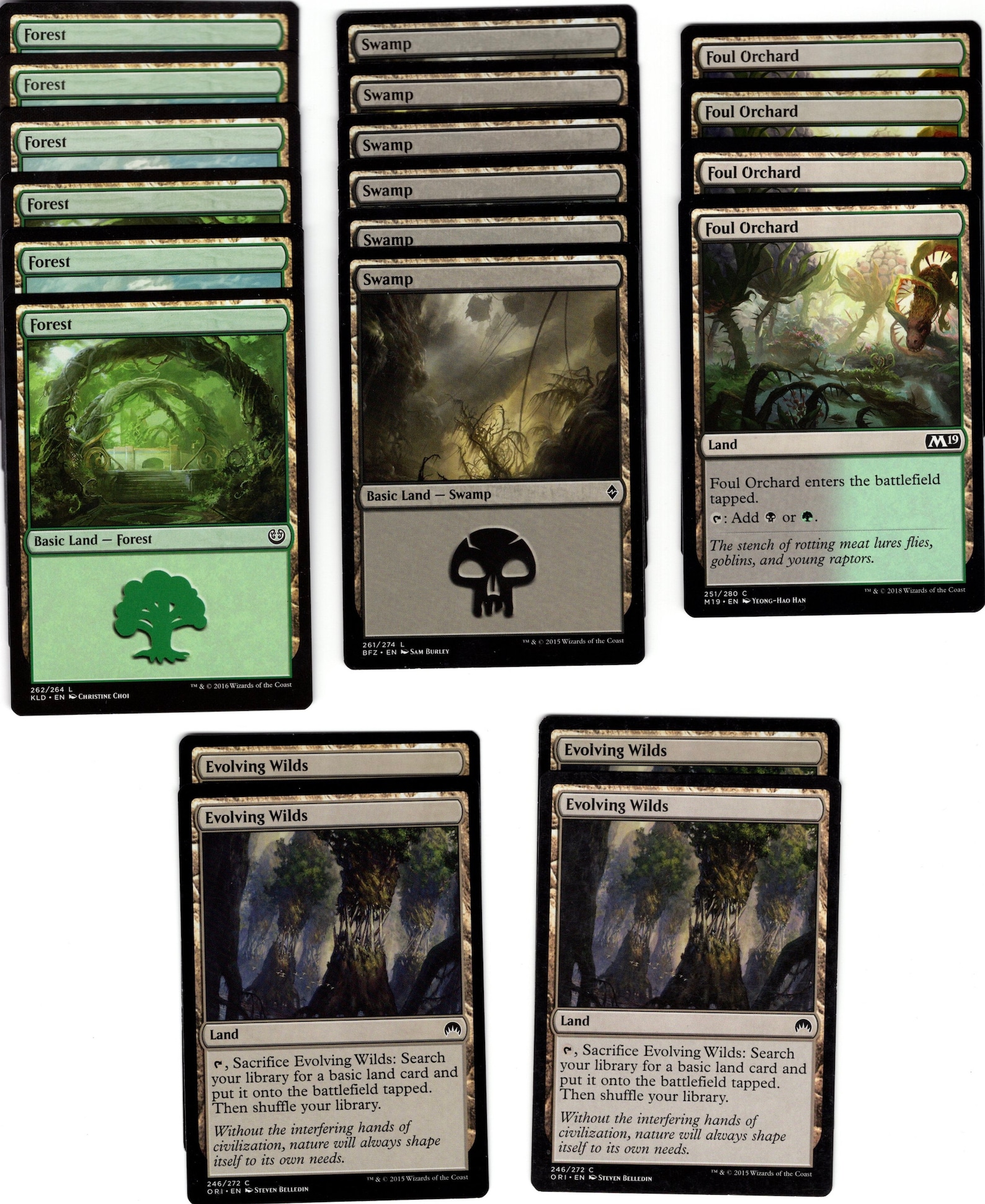 Fungus Deck Custom Deck MTG Magic the Gathering Slimefoot | Etsy