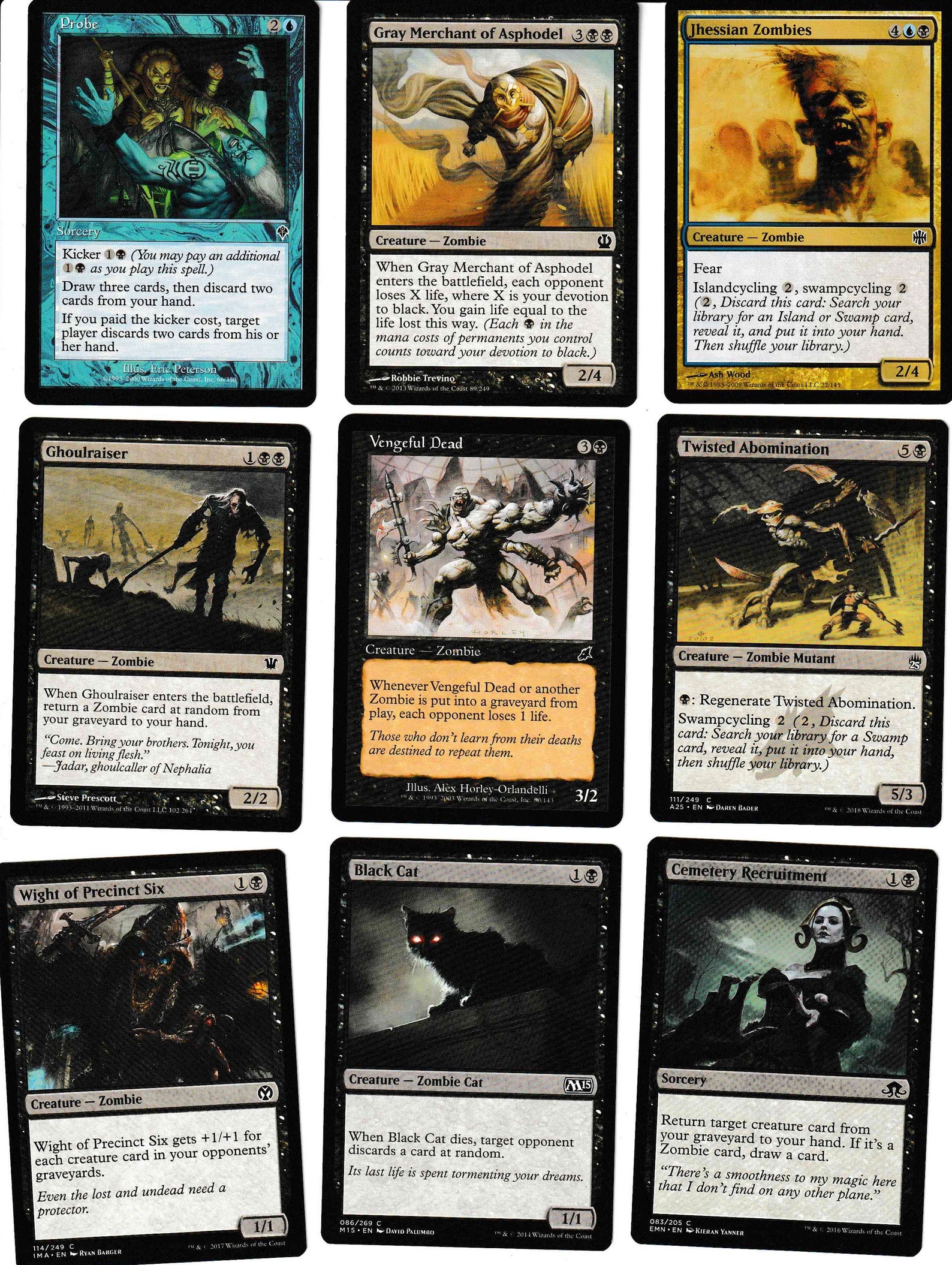 Commander-zombie Deck gisa and Geralf EDH 100 Card MTG | Etsy