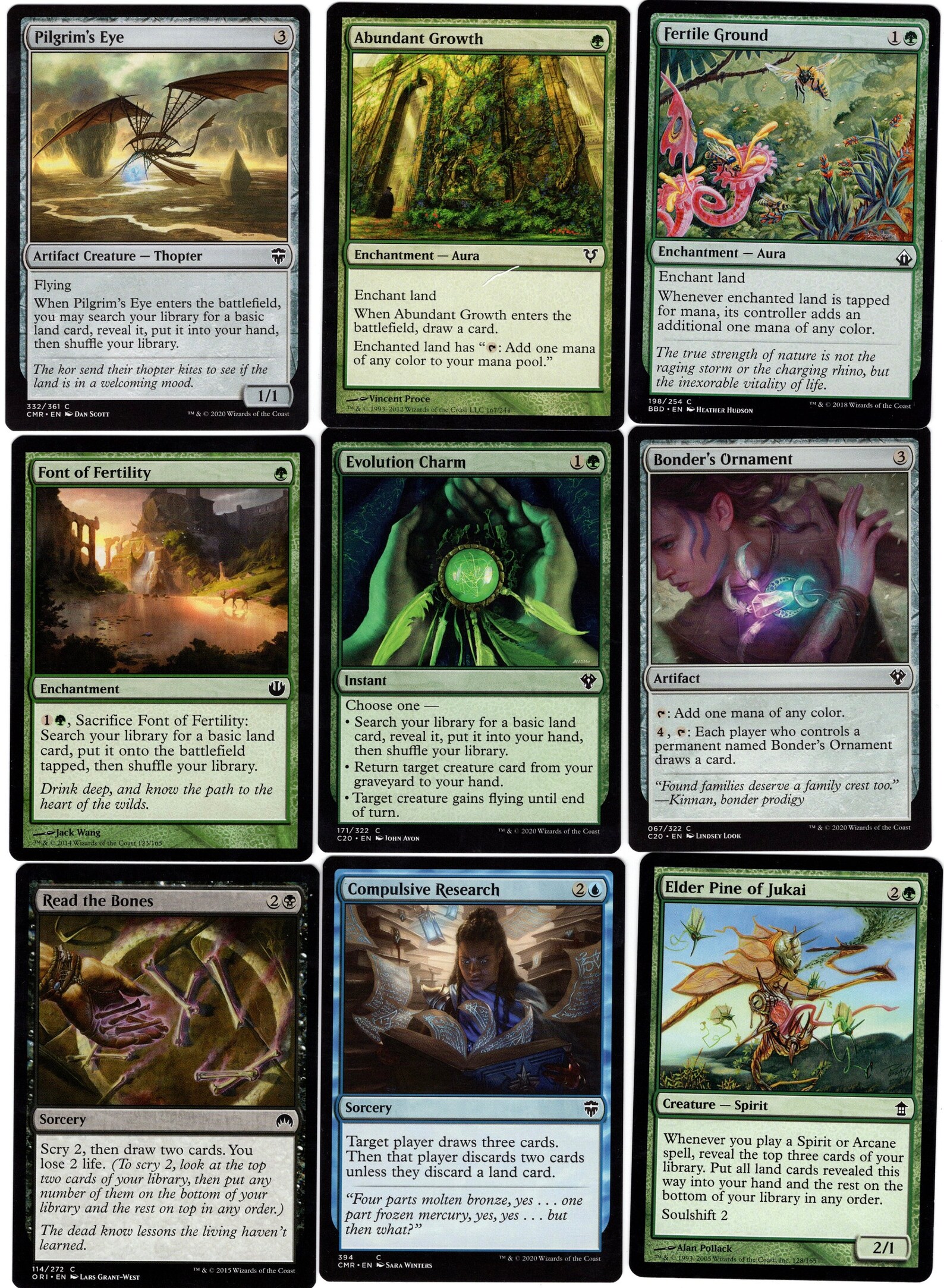 FEAR the REAPER!-100 Card COMMANDER Deck-magic the Gathering-rares ...