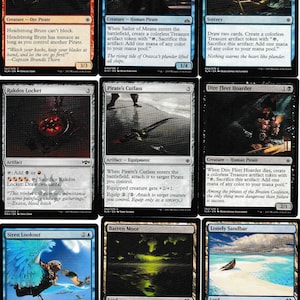 Pirates, Admiral Beckett Brass EDH Custom Commander Deck Mtg Magic 100 ...