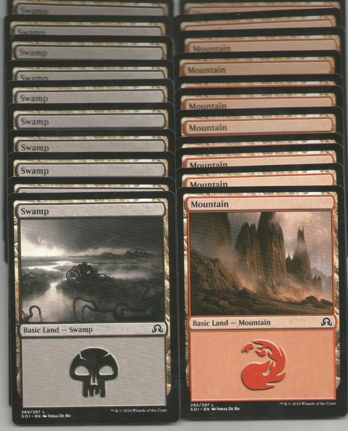 Dragon Custom Deck Black Red MTG Magic Gathering Ready to | Etsy