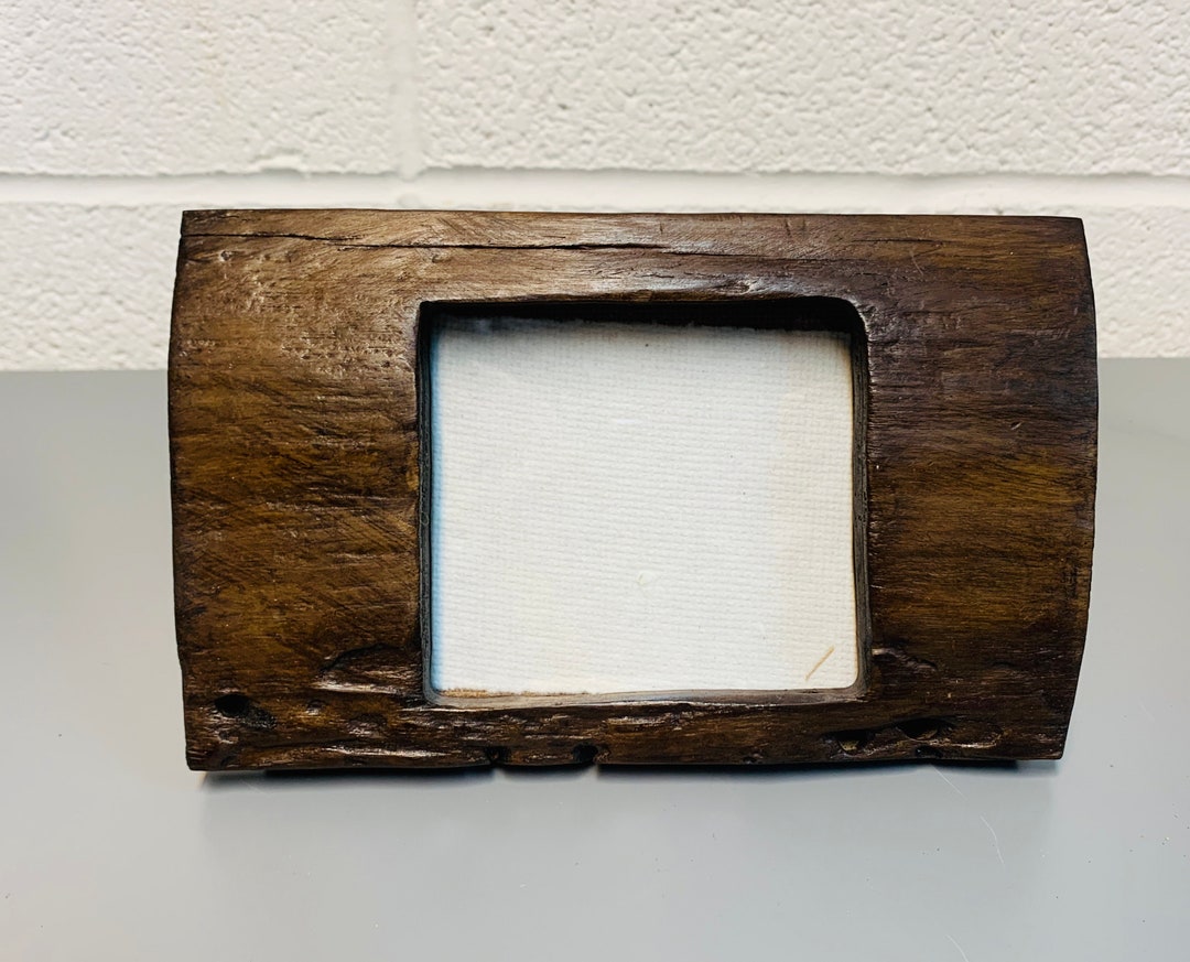 Handmade Picture Frames Square Teak Wood Natural Gnarly Unique - Etsy