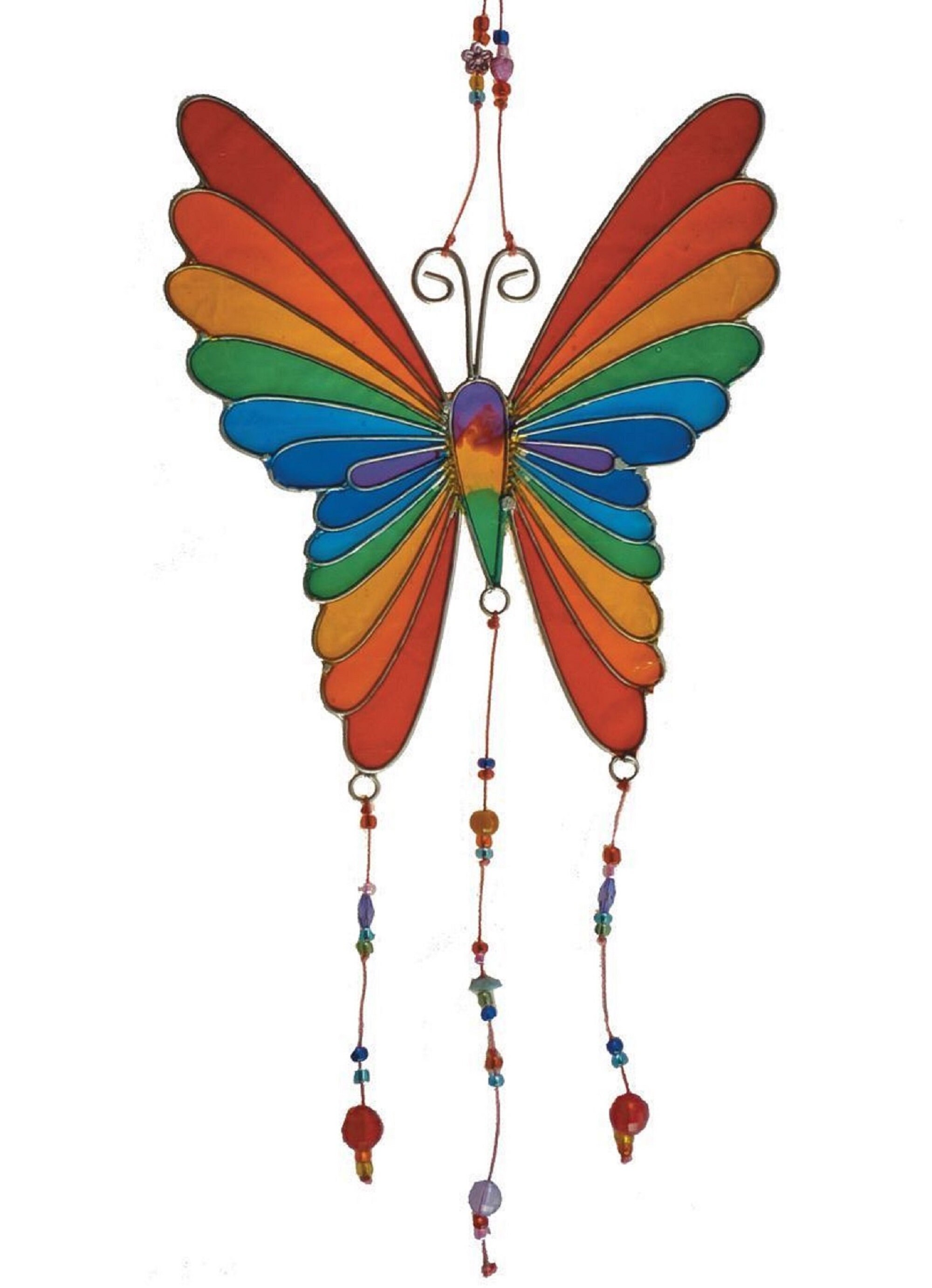 Butterfly Suncatcher Sun Catcher Window Decor Patio Kids - Etsy