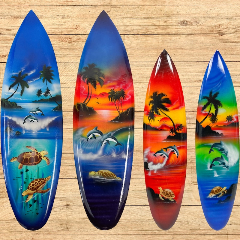 Surfboard Wall Decor - Etsy