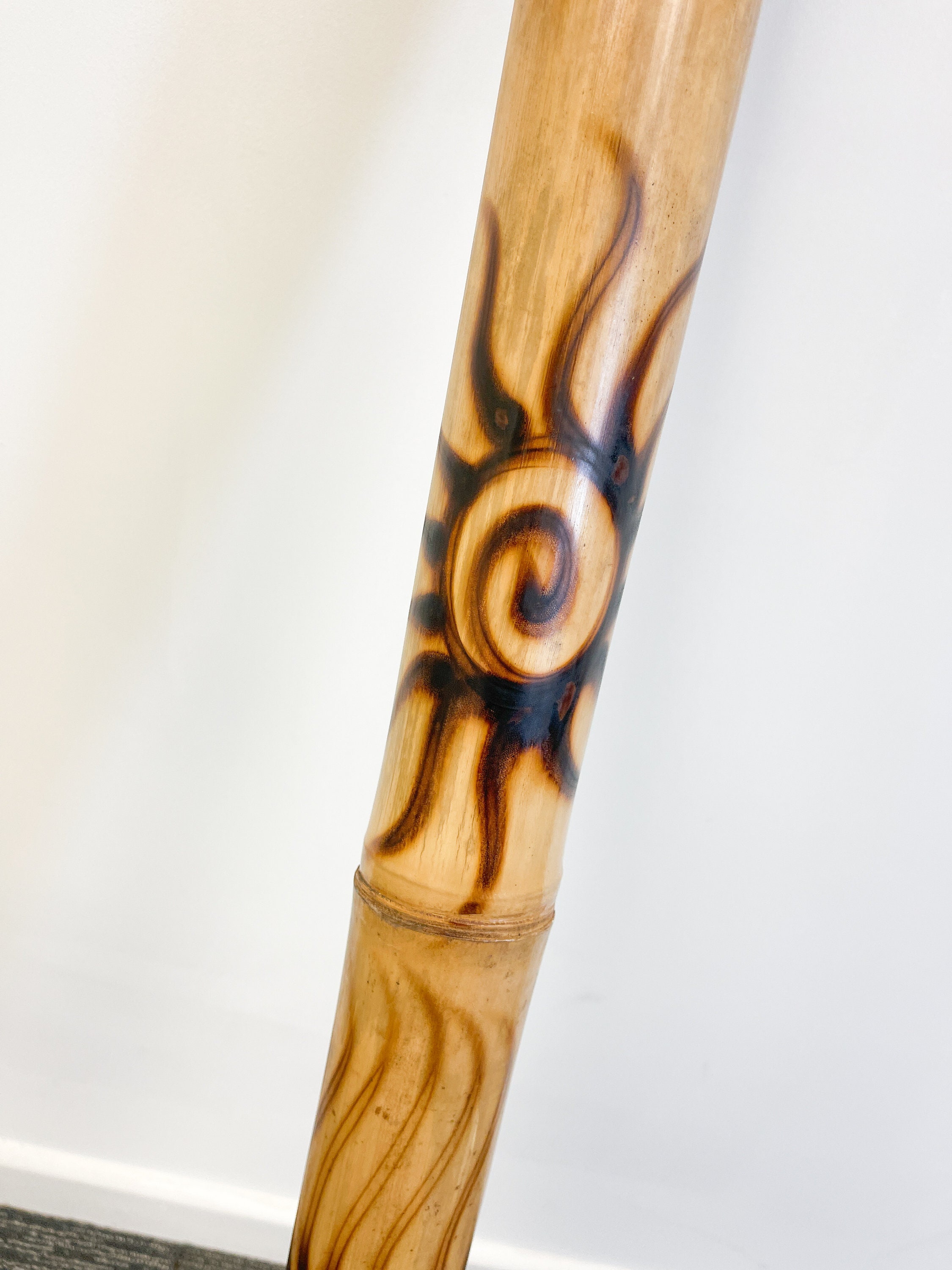Didgeridoo Sun Design Musical Instrument Burnt Sunburst Fair Trade ...