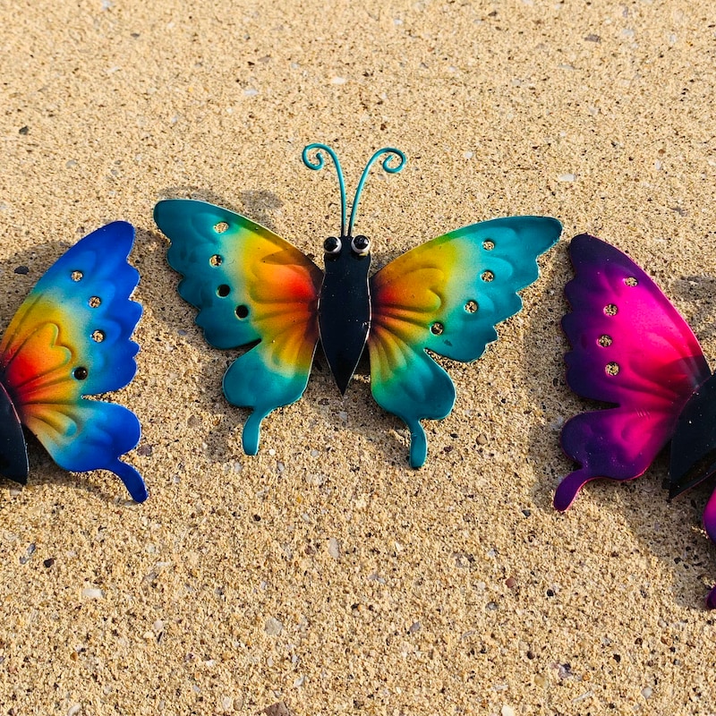 Metal Butterfly - Etsy