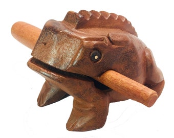 Wooden Frog - Etsy
