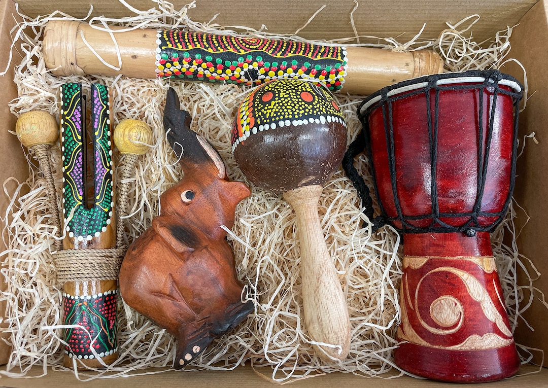 Deluxe Global Sounds Box, Musical Instrument Box Set Gift Christmas ...