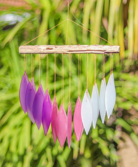 Glass Wind Chimes Handmade