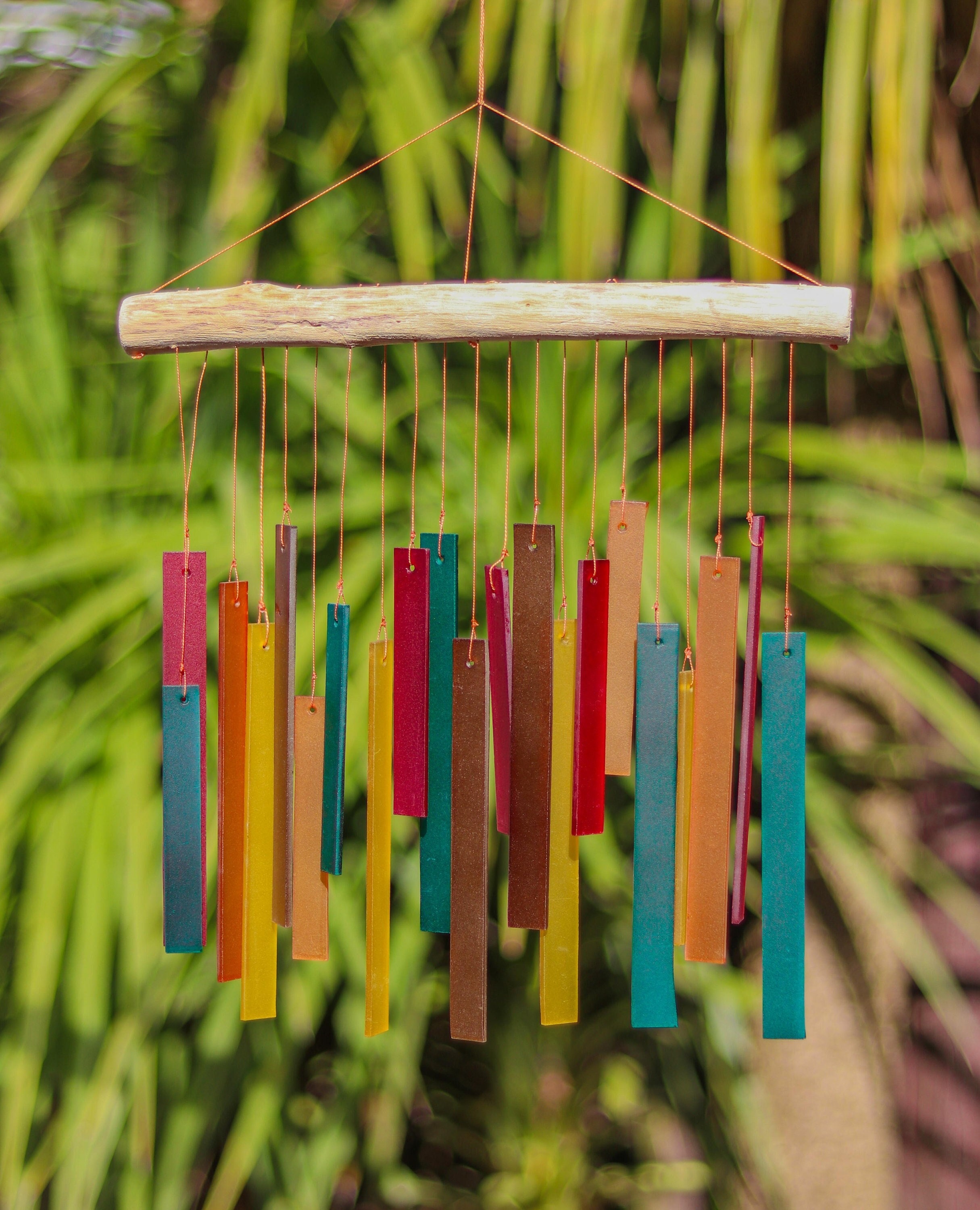 Glass Wind Chimes Handmade
