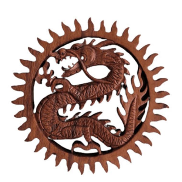 Dragon Plaque - Etsy