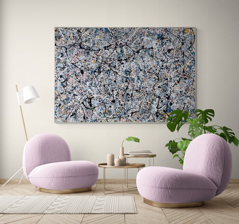 59x39 JACKSON POLLOCK XXL Extra Large Original - Etsy UK