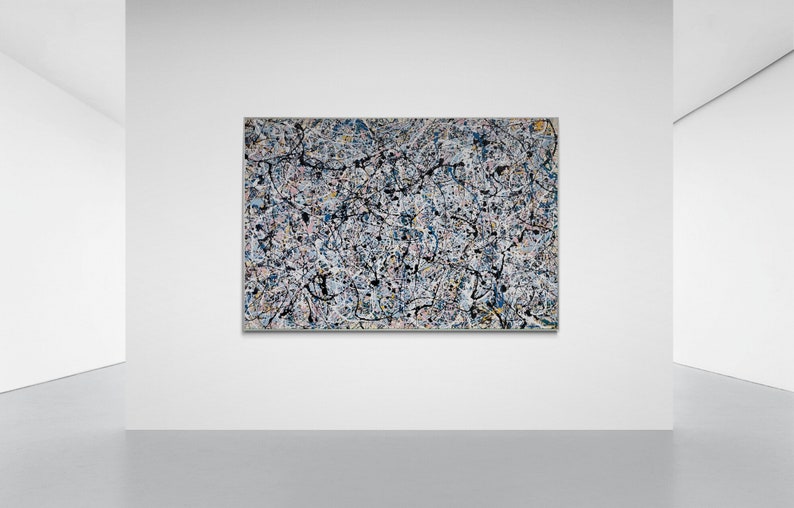59x39 JACKSON POLLOCK XXL Extra Large Original - Etsy UK