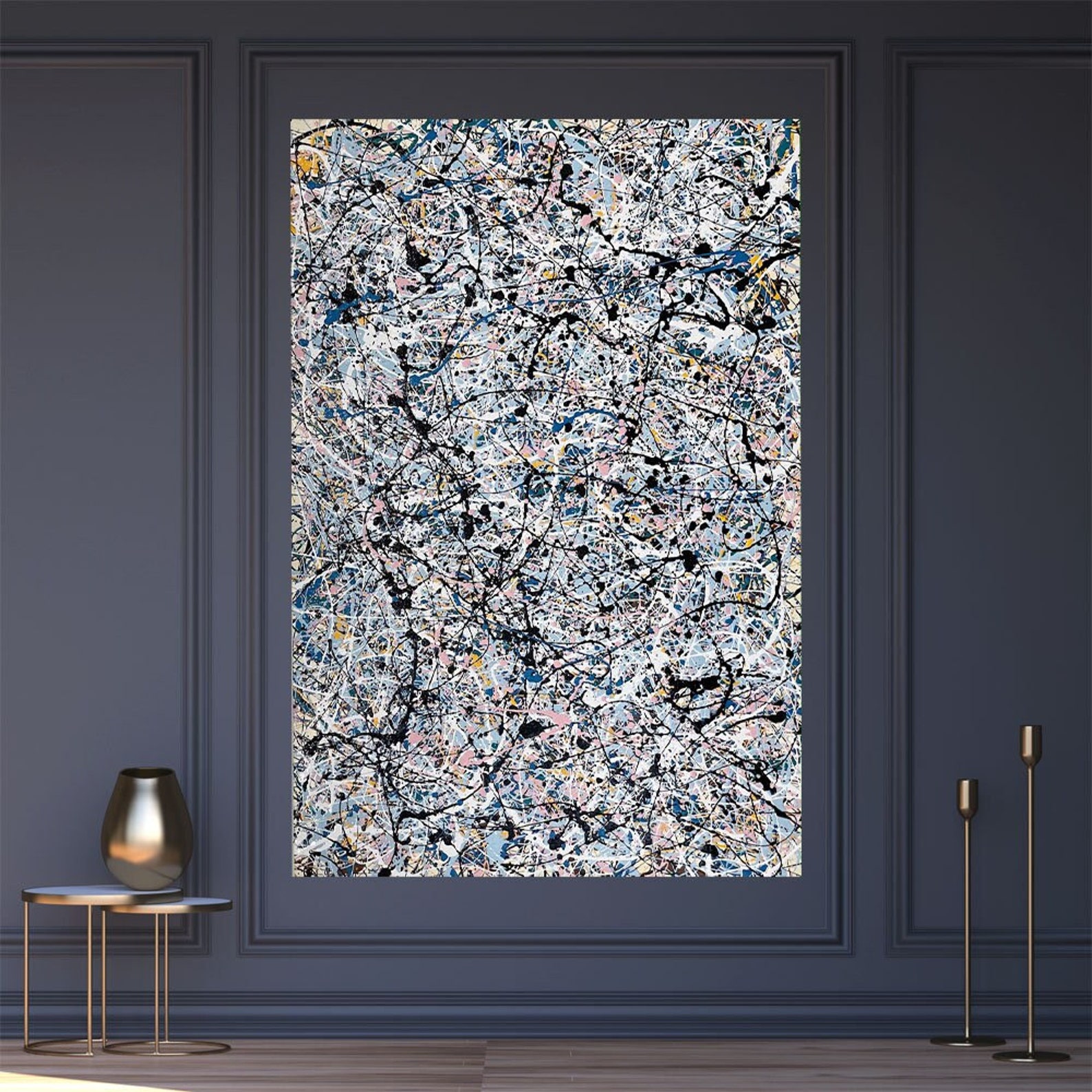 59x39 JACKSON POLLOCK XXL Extra Large Original - Etsy UK