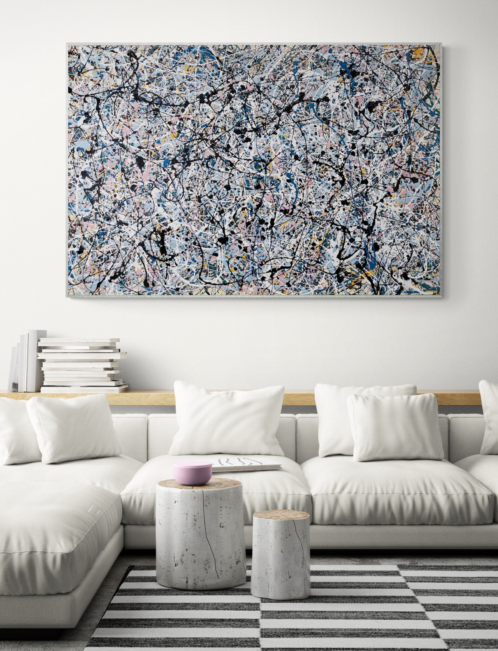 59x39 JACKSON POLLOCK XXL Extra Large Original - Etsy UK