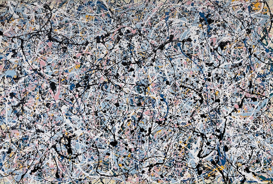 59x39 JACKSON POLLOCK XXL Extra Large Original - Etsy UK