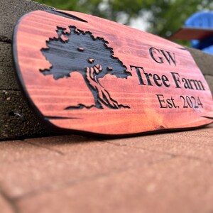 Personalized Rustic Home Sign, Wooden Carved Cabin Sign, Farm Sign ...