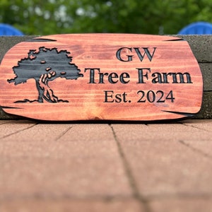 Personalized Rustic Home Sign, Wooden Carved Cabin Sign, Farm Sign ...