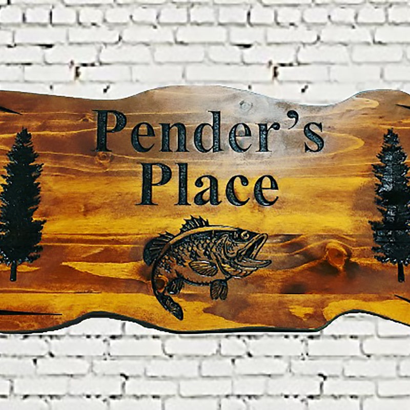 Outdoor Rustic Sign - Etsy