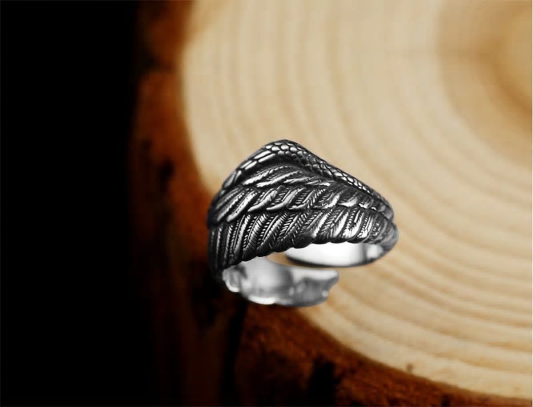 Men's Gifts Eagle Ring Vintage 925 Silver Ring Hawk - Etsy Israel