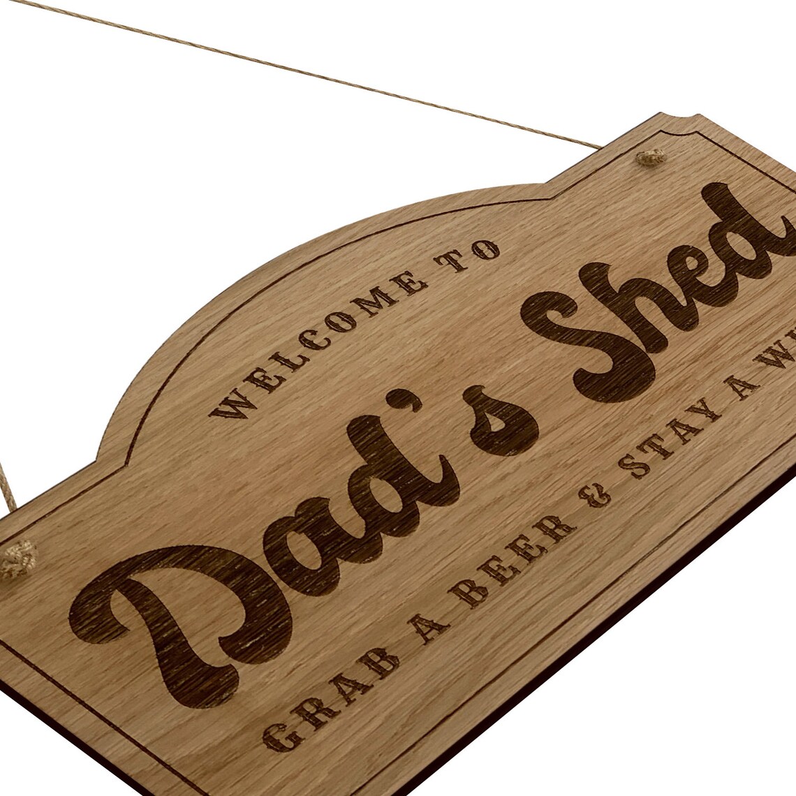 Dad's Shed Wooden Shed Sign Outdoor Signs Wooden Carved - Etsy UK