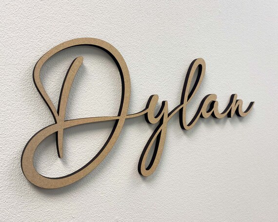 Personalised Name Wall Art Wall Art Home Decor House Decor - Etsy