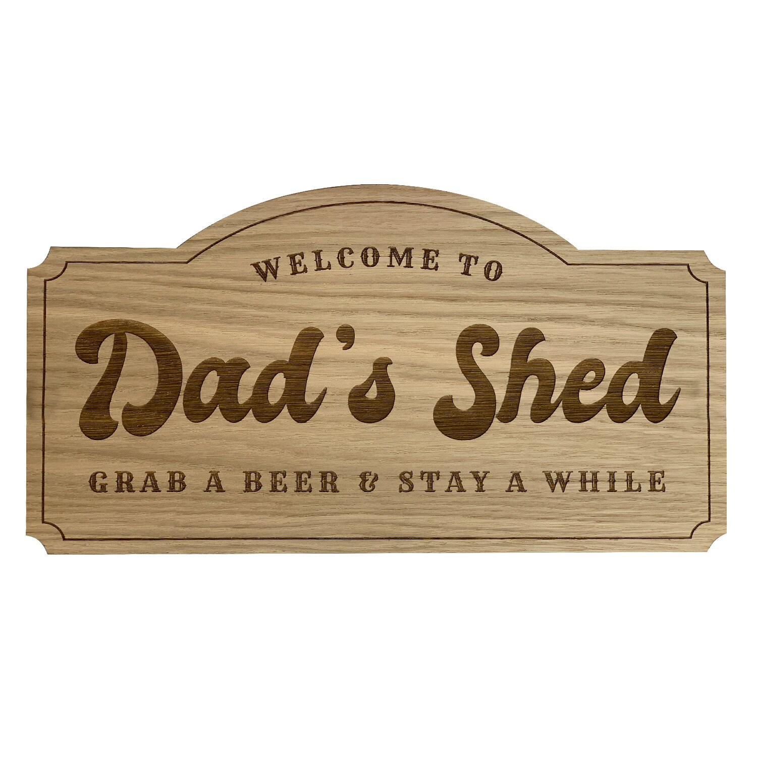Dad's Shed Wooden Shed Sign Outdoor Signs Wooden Carved - Etsy UK