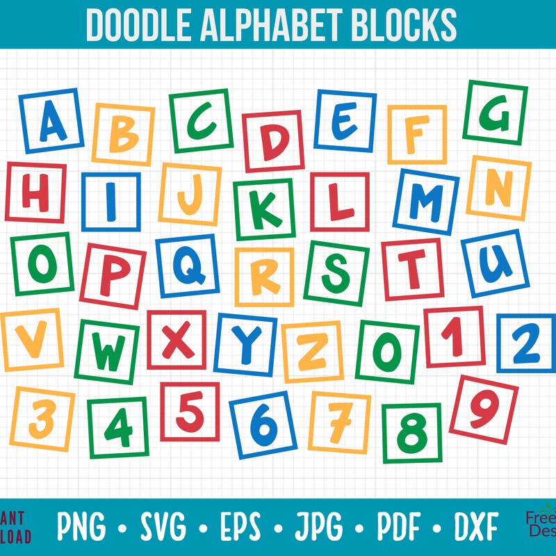 Doodle Block - Etsy