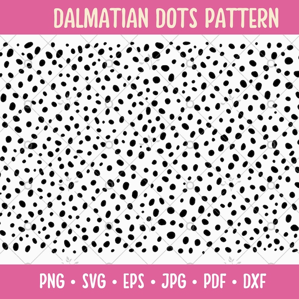 Dalmation Pattern Design - Etsy