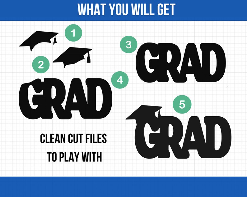 Graduation Signature Sign SVG, Laser Cut Engrave File, Grad Cap Digital ...