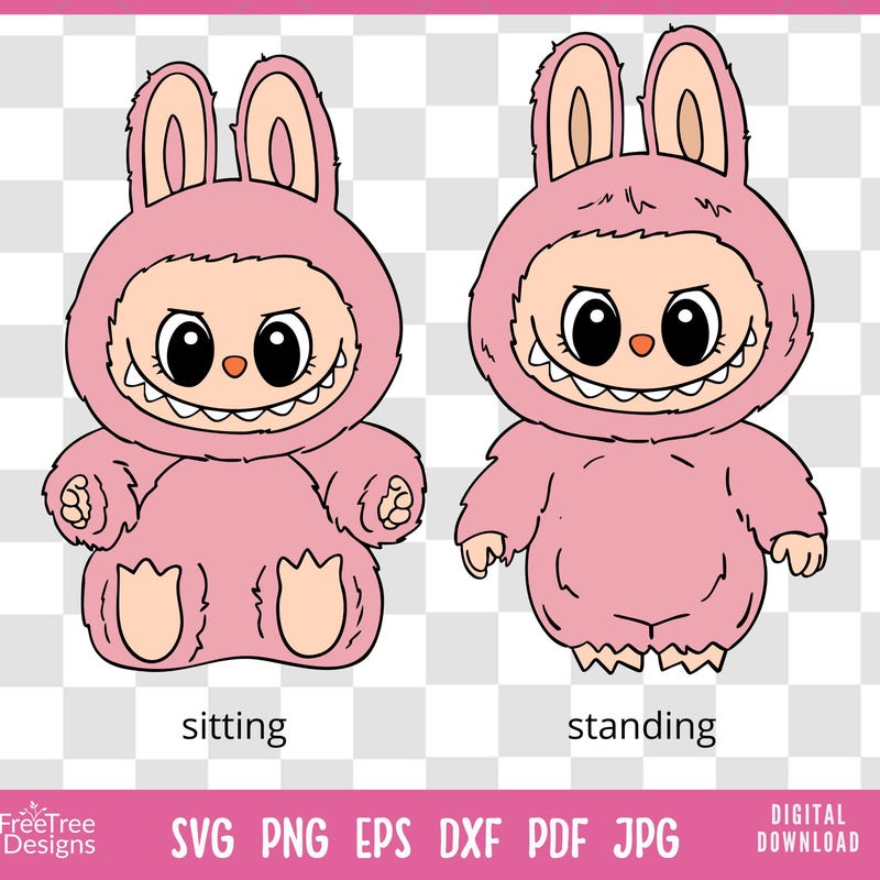 Labubu Vector - Etsy