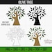 Olive Tree SVG: Laser Cut File, Clipart, Silhouette (digital Download ...