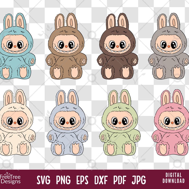 Labubu Vector - Etsy