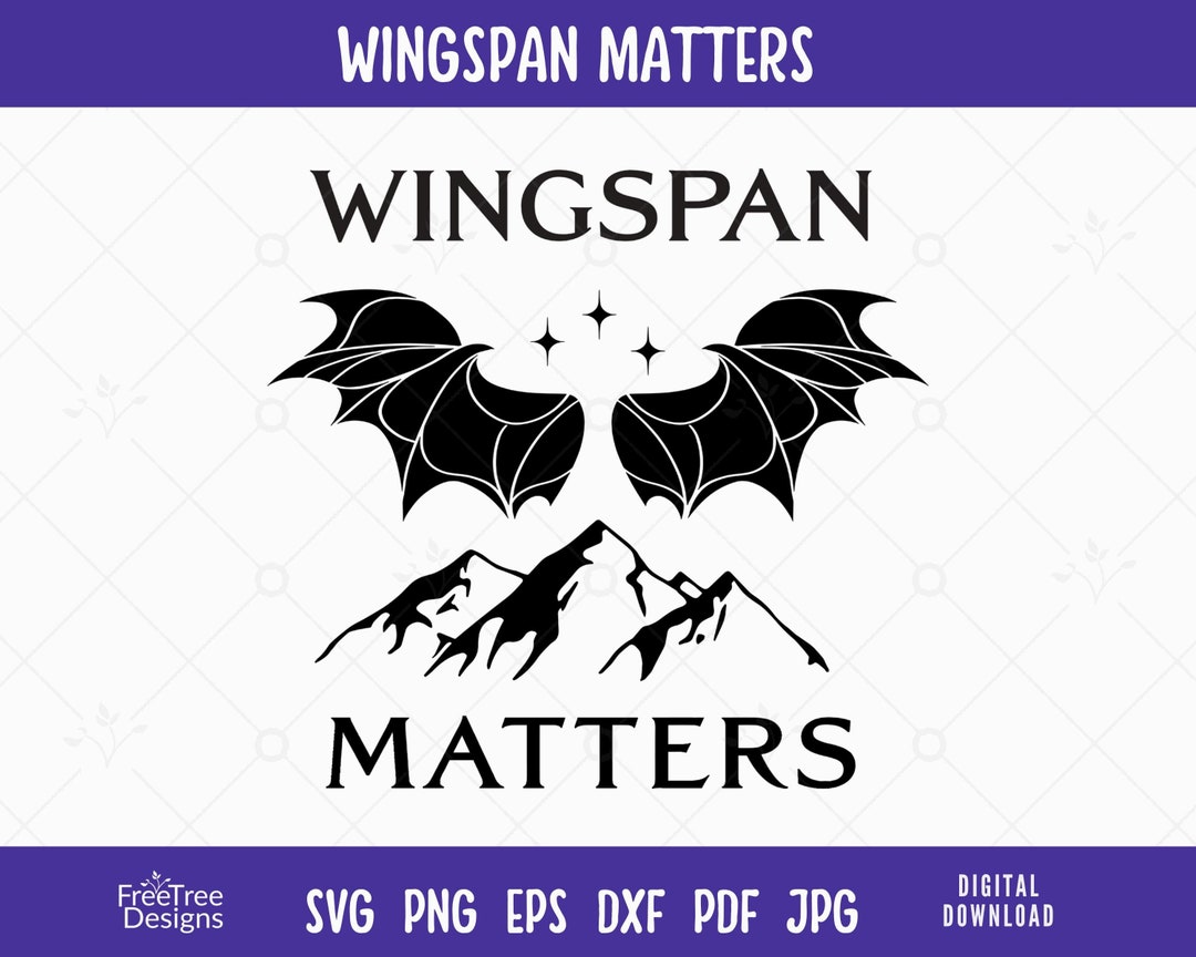 Silhouette Wingspan, Acotar Velaris Svg Bundle, Fourth Wing Court of ...