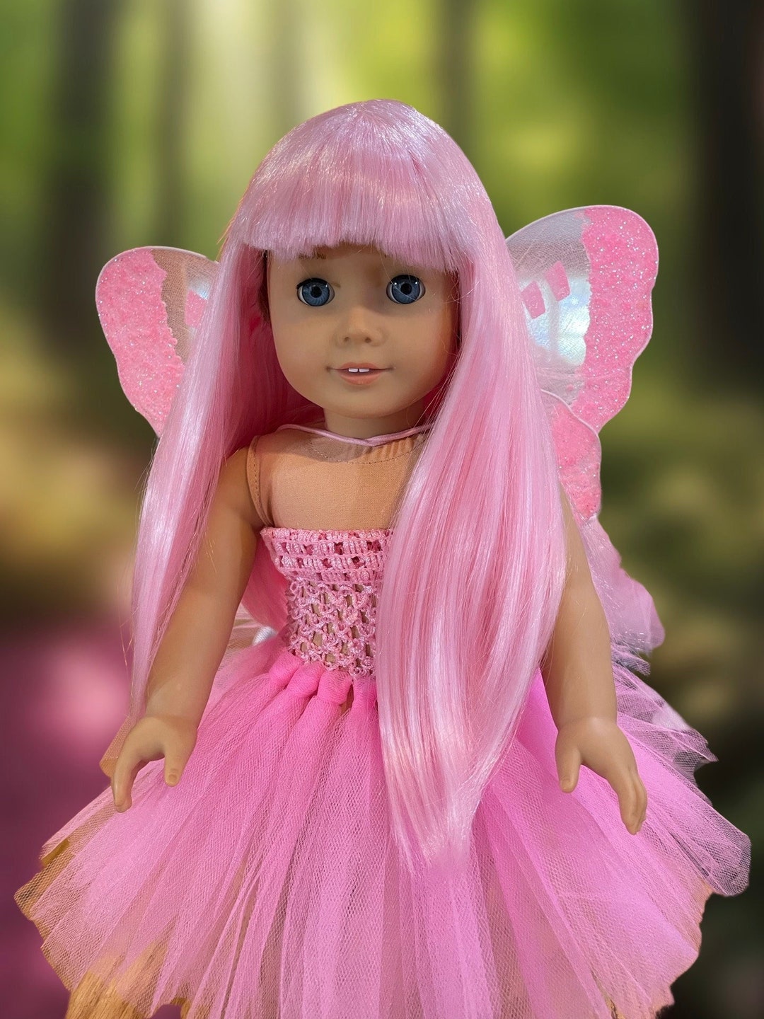 Three-piece Pink Fairy Princess Costume Made to Fit Popular 18 Inch ...