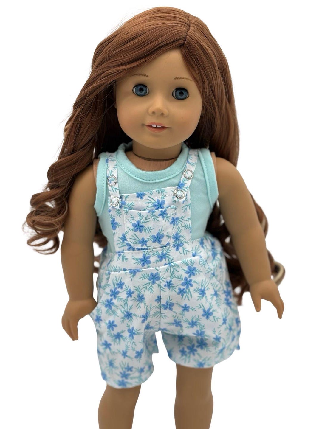 Adorable Two-piece Summer Overalls Set Made to Fit Popular 18 Inch ...