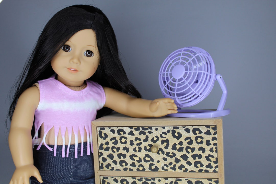 REALLY WORKS! Doll-sized Fan Made to Fit Popular 18 Inch Dolls - Etsy