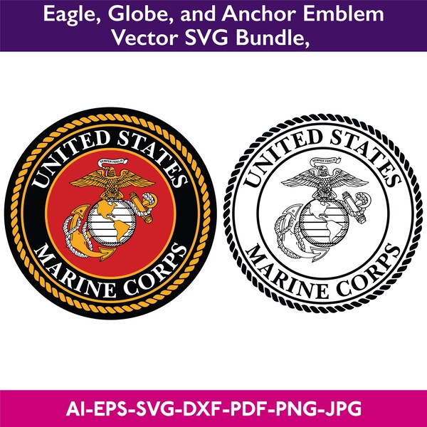 Usmc Svg - Etsy