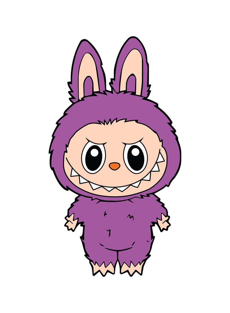 16 diseños de Labubu (SVG), Labubu (Png), Sublimación de Labubuu ...