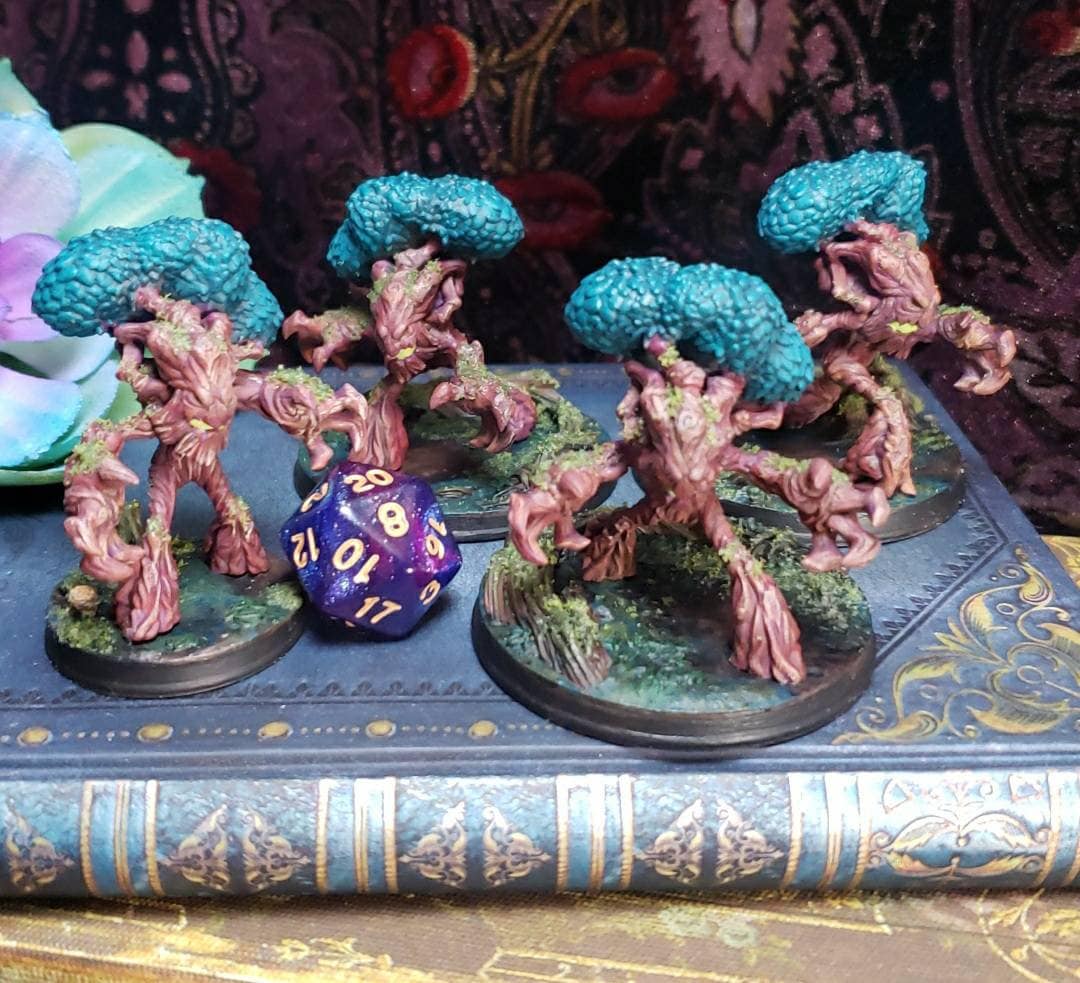 PAINTED Tree Ent Forest Guardians - Dnd D&D Dungeons and Dragons ...