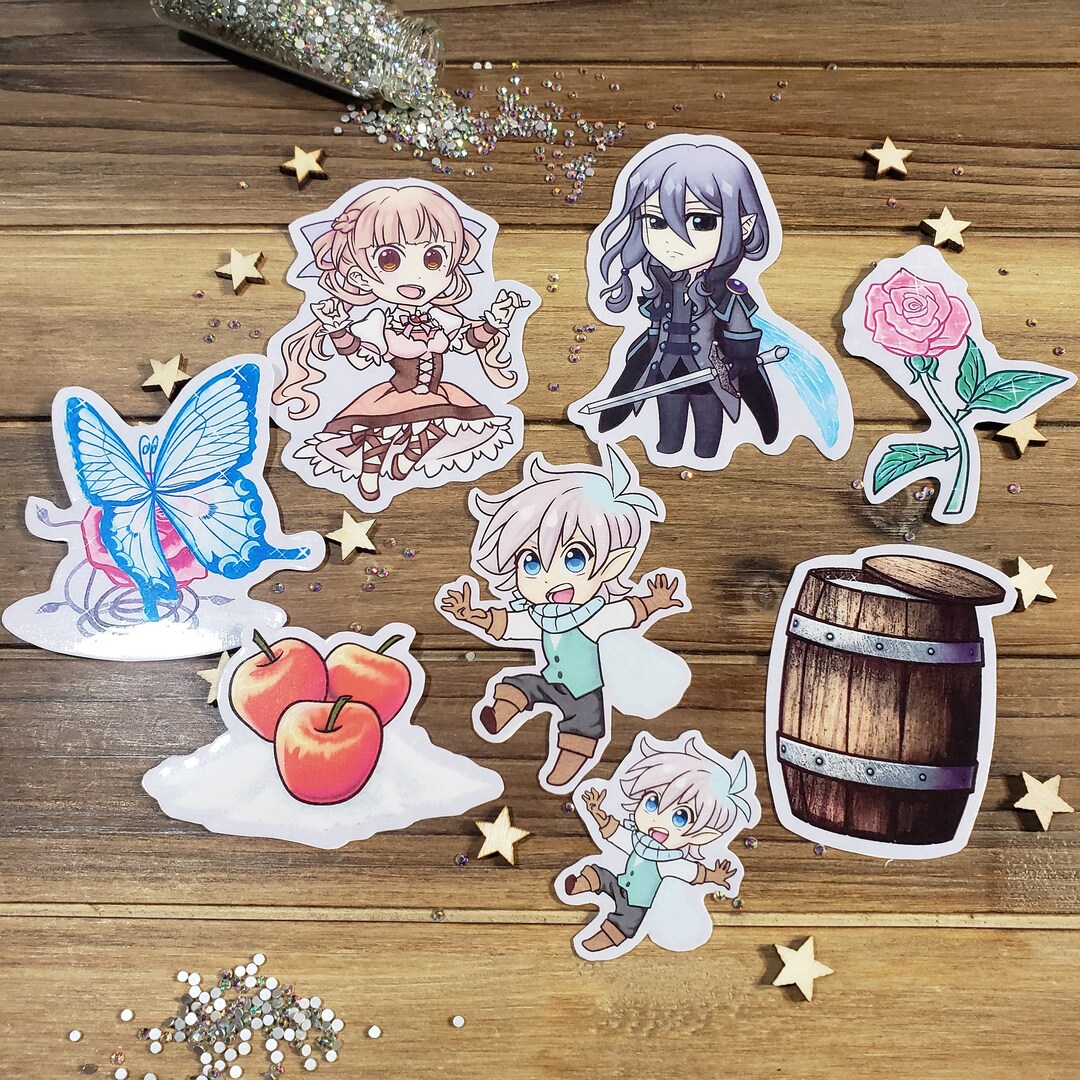 Chibi SAFT Stickers - Etsy