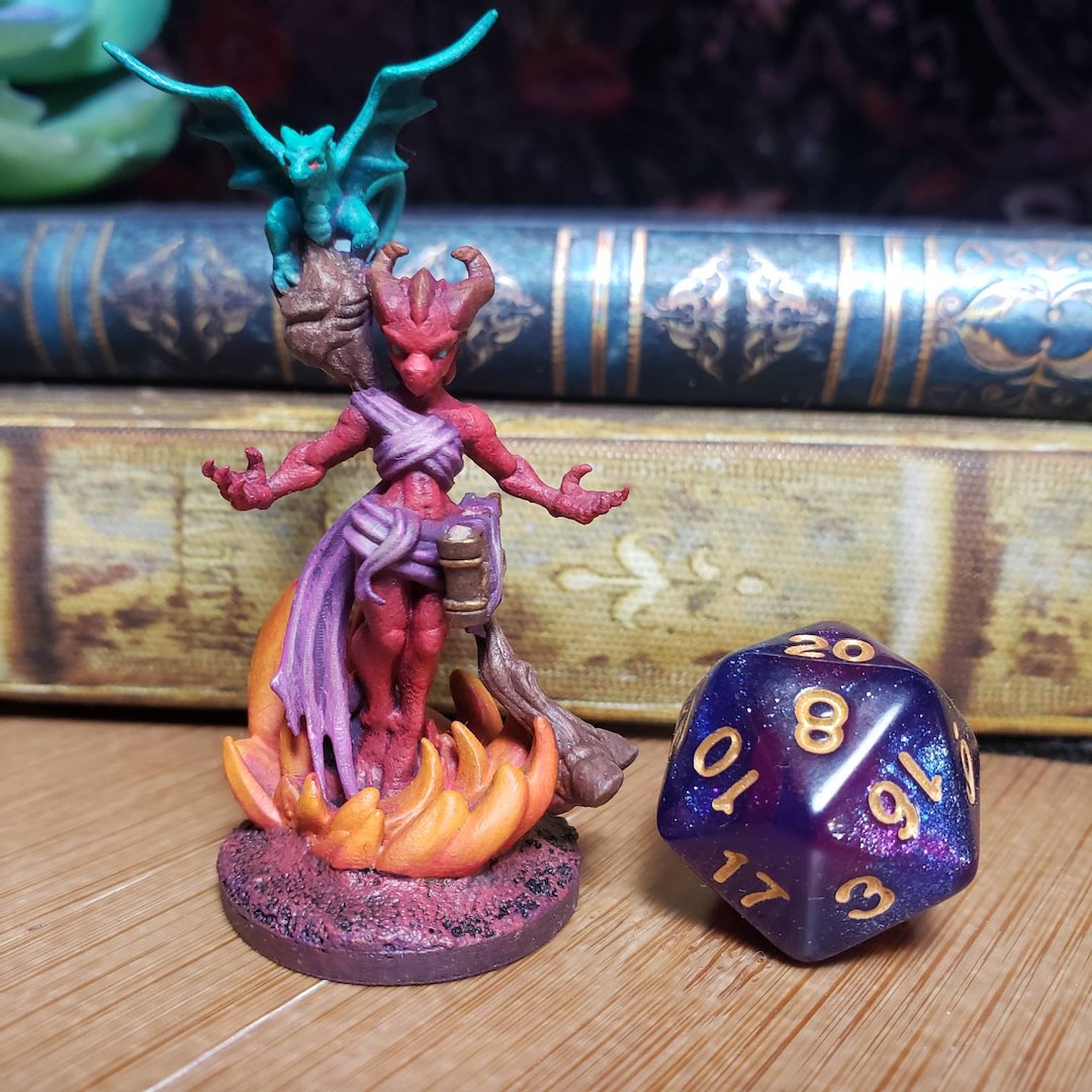 PAINTED Dragonborn Sorceress - Castnplay - D&D Dungeons and Dragons ...