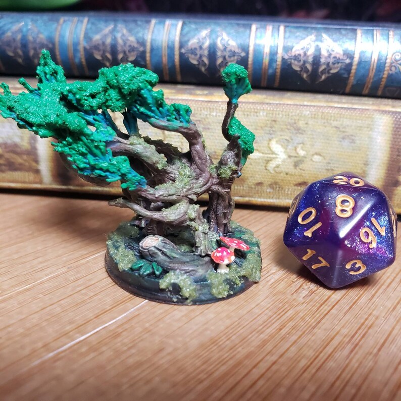 PAINTED Cursed Splinter Tree Blight Corrupt Dryad Large 3D - Etsy