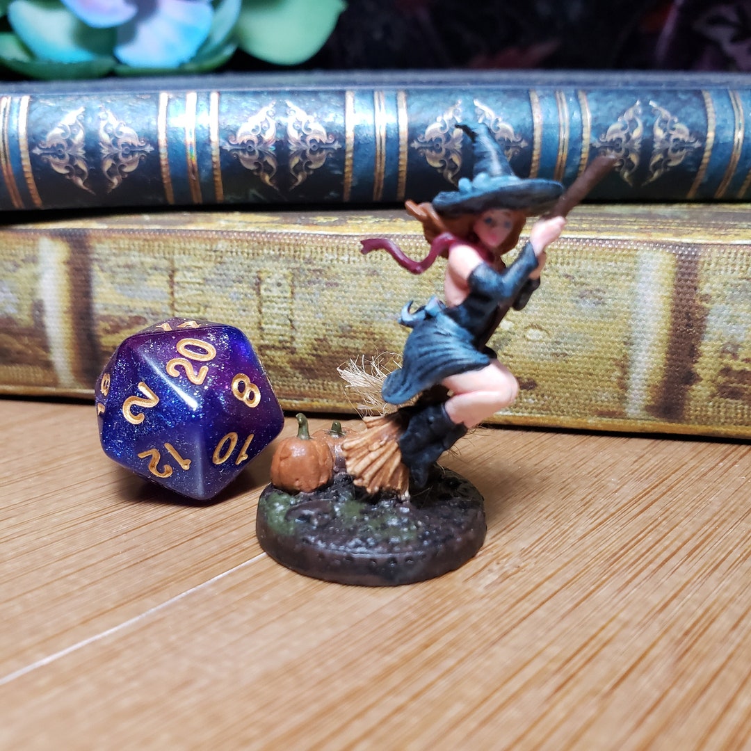 HAND PAINTED Witch | the Dragon Trappers Lodge | Halloween Weird World ...