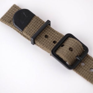Vintage Military Green 2 Piece Strap - Etsy