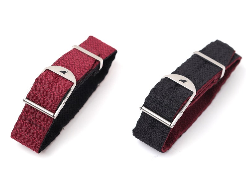 Reversible Silk Watch Strap - Etsy