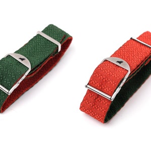 Reversible Silk Watch Strap - Etsy