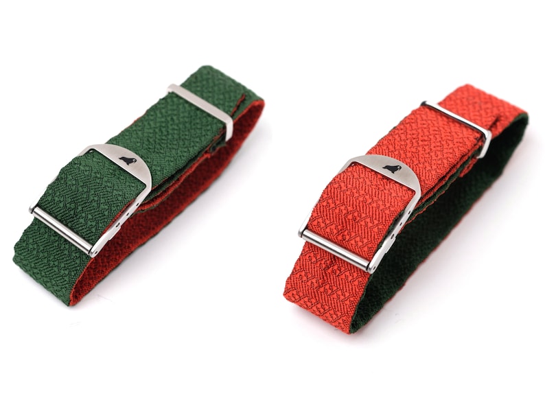 Reversible Silk Watch Strap - Etsy